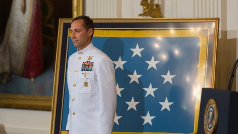 Retired Master Chief Special Warfare Operator Britt Slabinski was ...